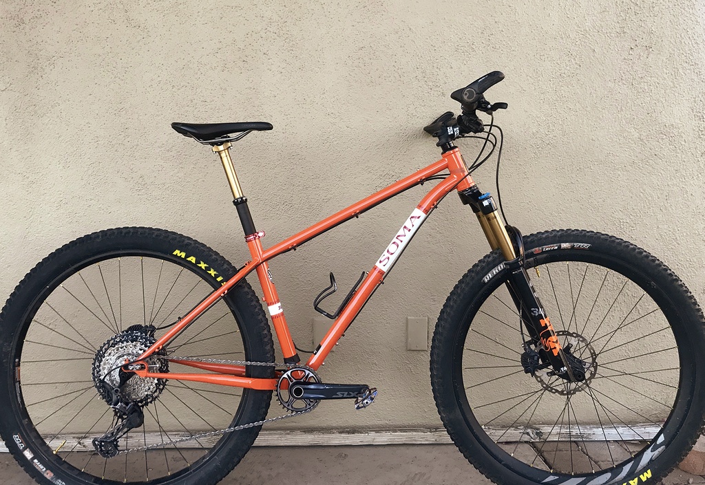 Soma Frame MTB Juice Pumpkin Orange (Boost 148) | The Merry Sales Co.