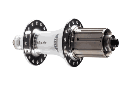 Velocity Hub Road Rear Silver 32h | The Merry Sales Co.
