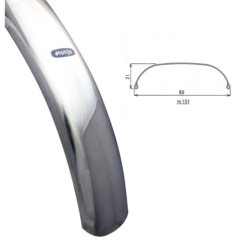 Honjo Fenders H101-N 29-Inch 80mm Smooth | The Merry Sales Co.