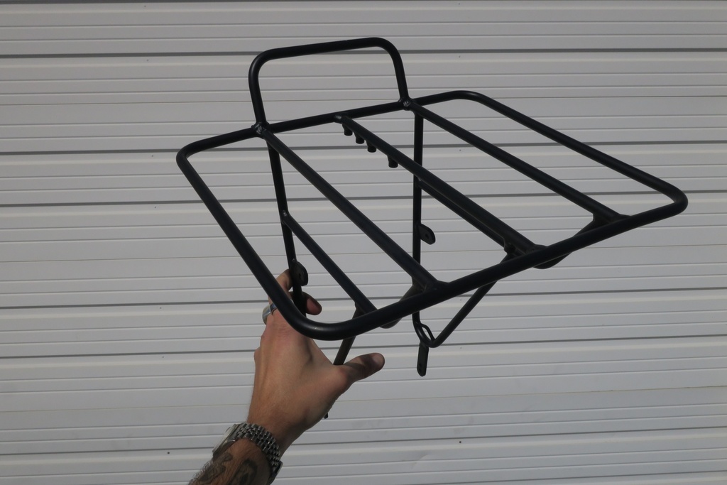 Soma Porteur Front Rack - Black (No Hardware) | The Merry Sales Co.