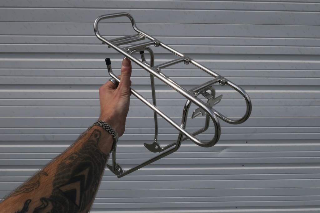 Soma Rakku Rear Rack - Stainless Steel (no hardware) | The Merry Sales Co.