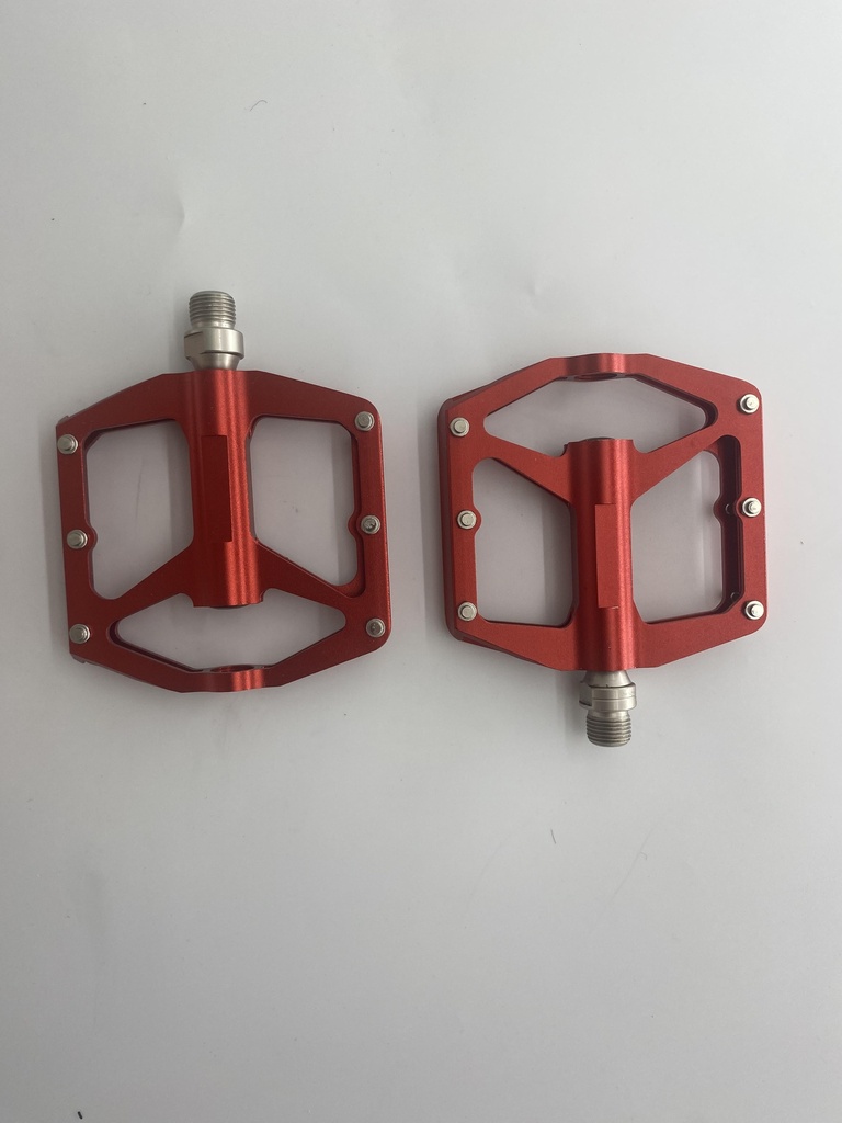 CNC'd BMX Pedal DX Type Red | The Merry Sales Co.