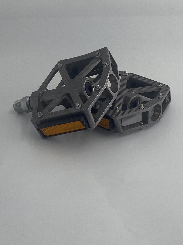 CNC'd BMX Pedal DX Type Grey | The Merry Sales Co.