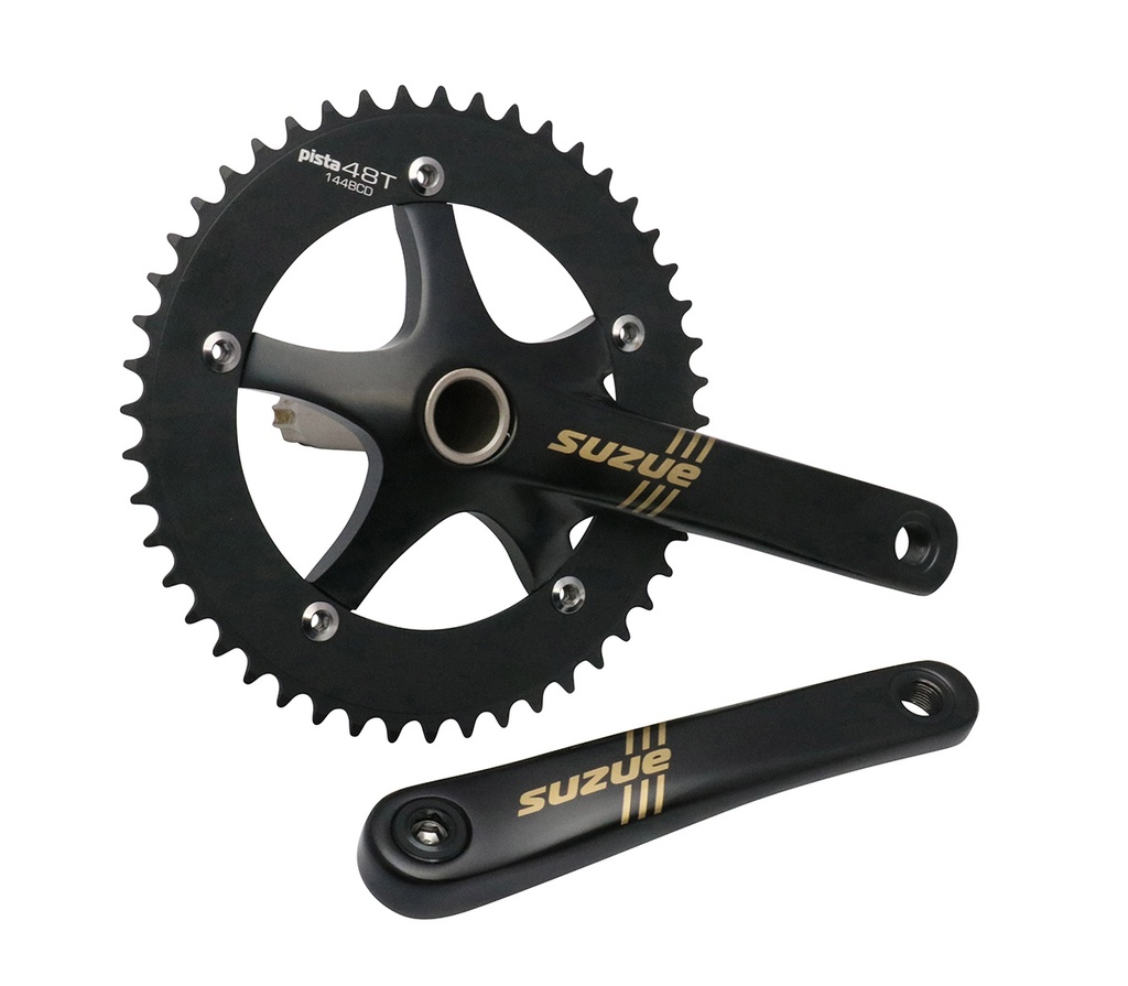 Suzue Crankset Pista Track 144BCD 48t | The Merry Sales Co.